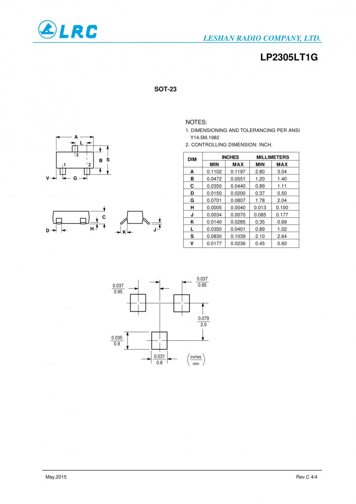 LP2305LT1G datasheet page 4