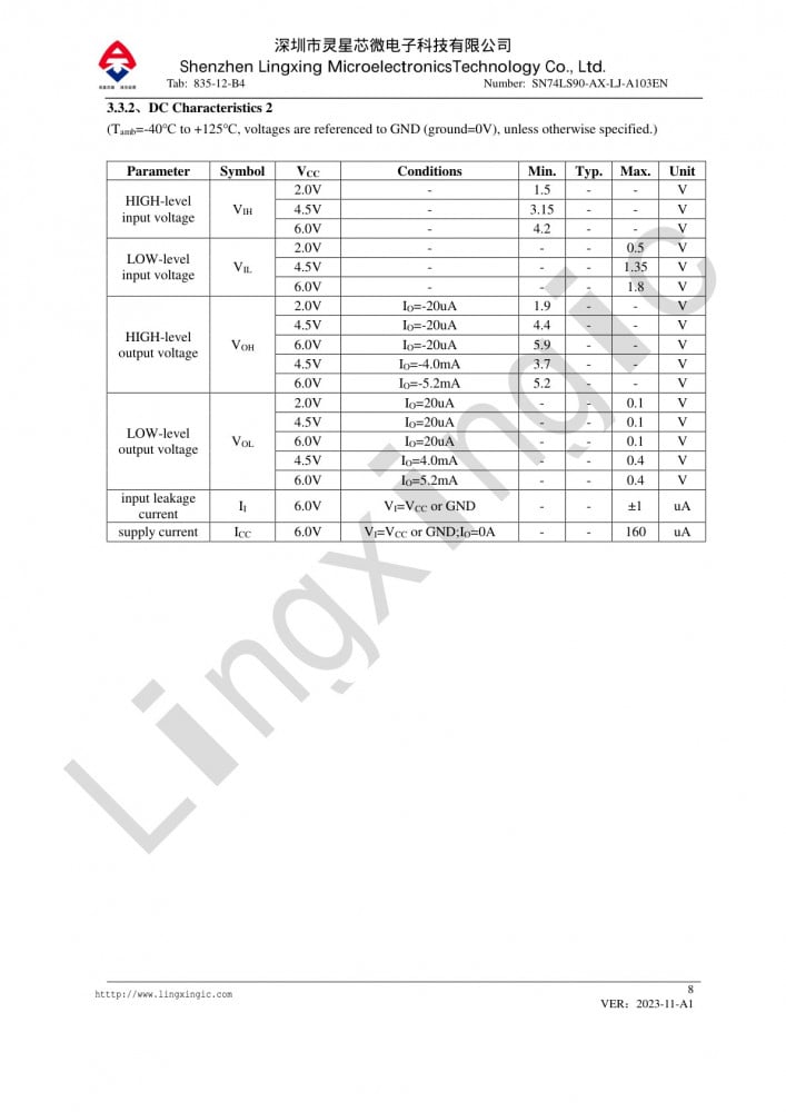 SN74LS90N(LX) datasheet page 10