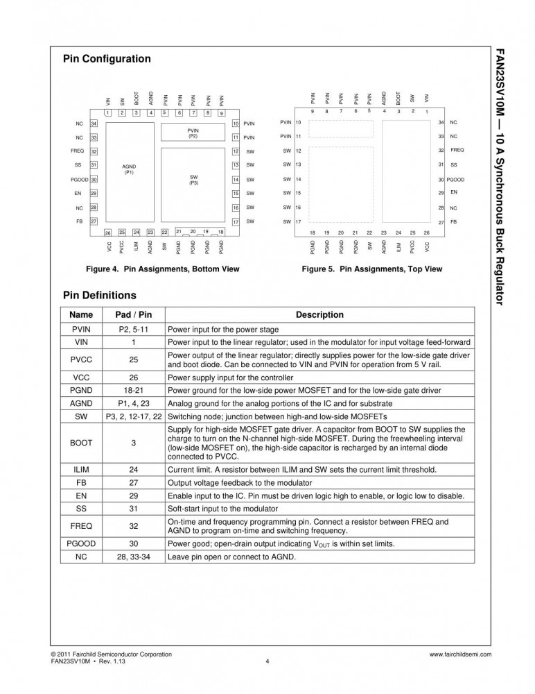 FAN23SV10M datasheet page 5