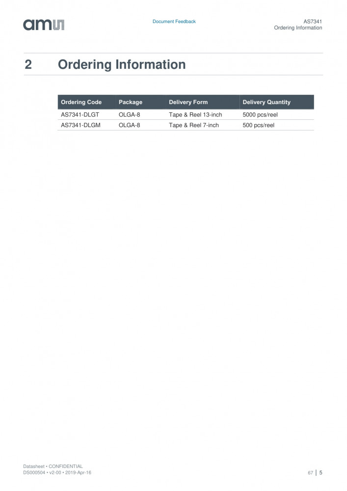AS7341 document preview, page 5