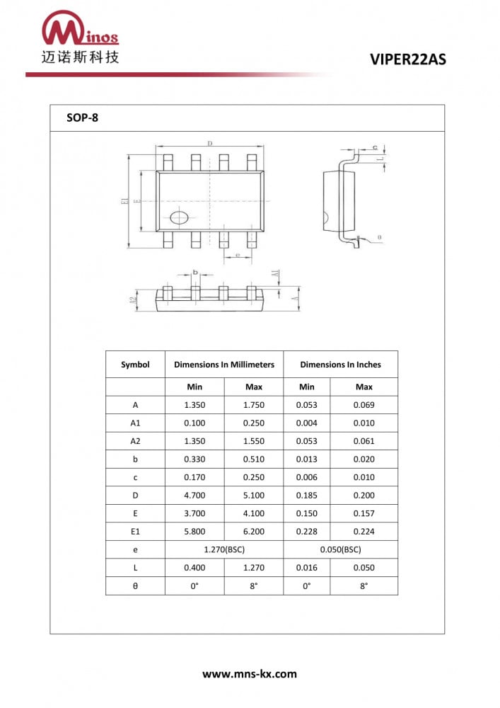 VIPER22AS datasheet page 5