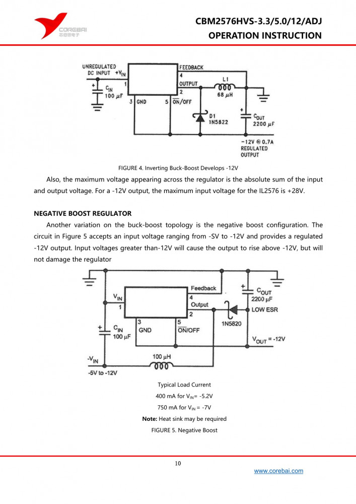 CBM2576HVS-5.0 datasheet page 10