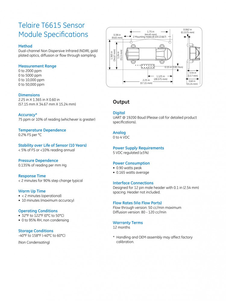 T6615 technical document page 2