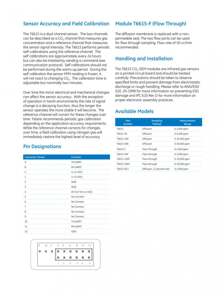 T6615 technical document page 3