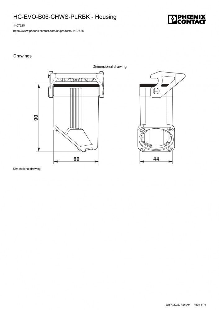 Phoenix Contact 1407625 technical document page 4