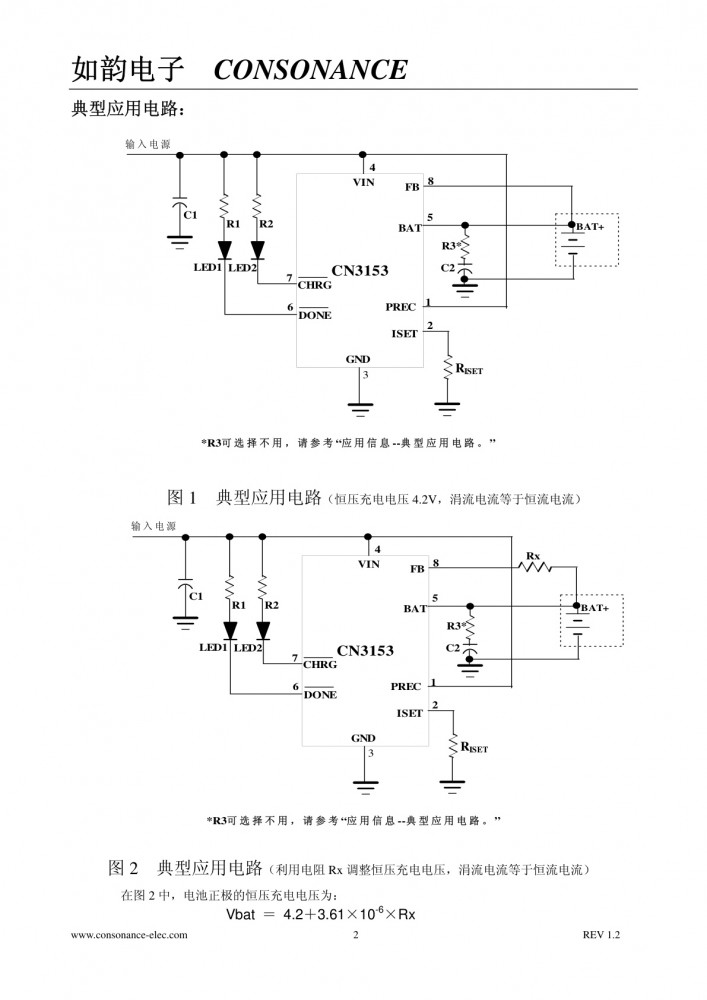 CN3153 datasheet page 2