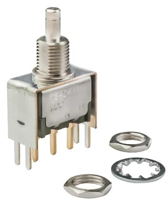 Snap-Action Bracket PC Mount Pushbutton
