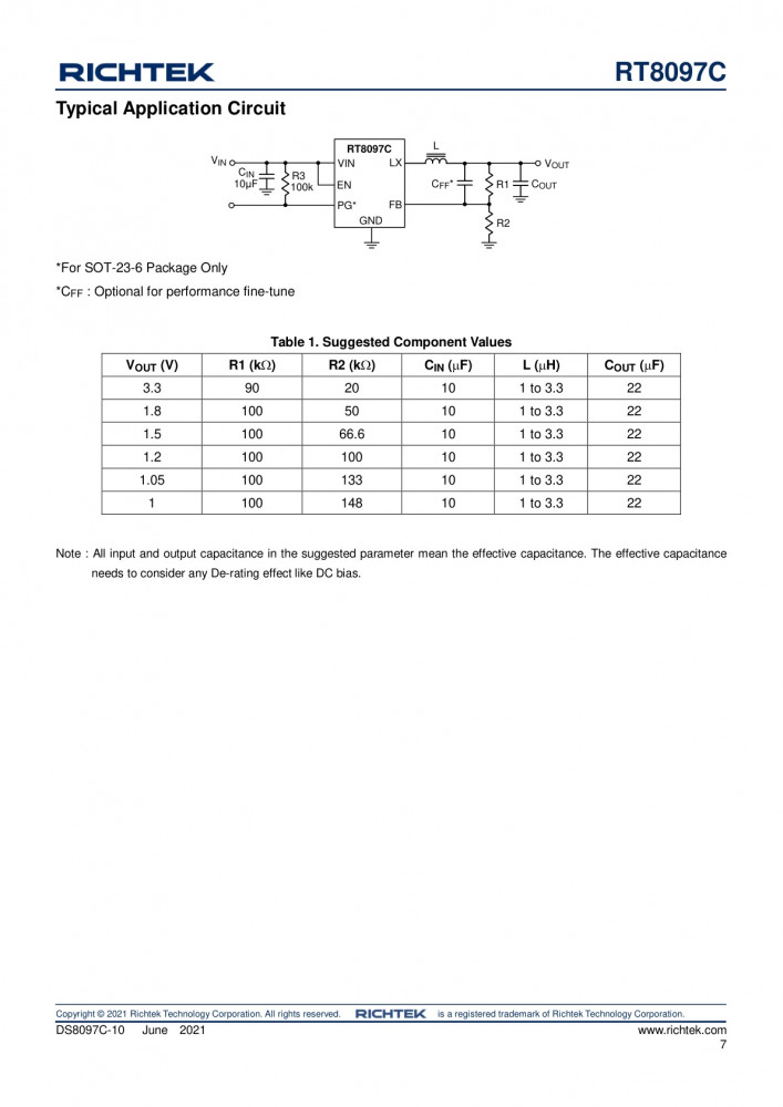RT8097C datasheet page 7