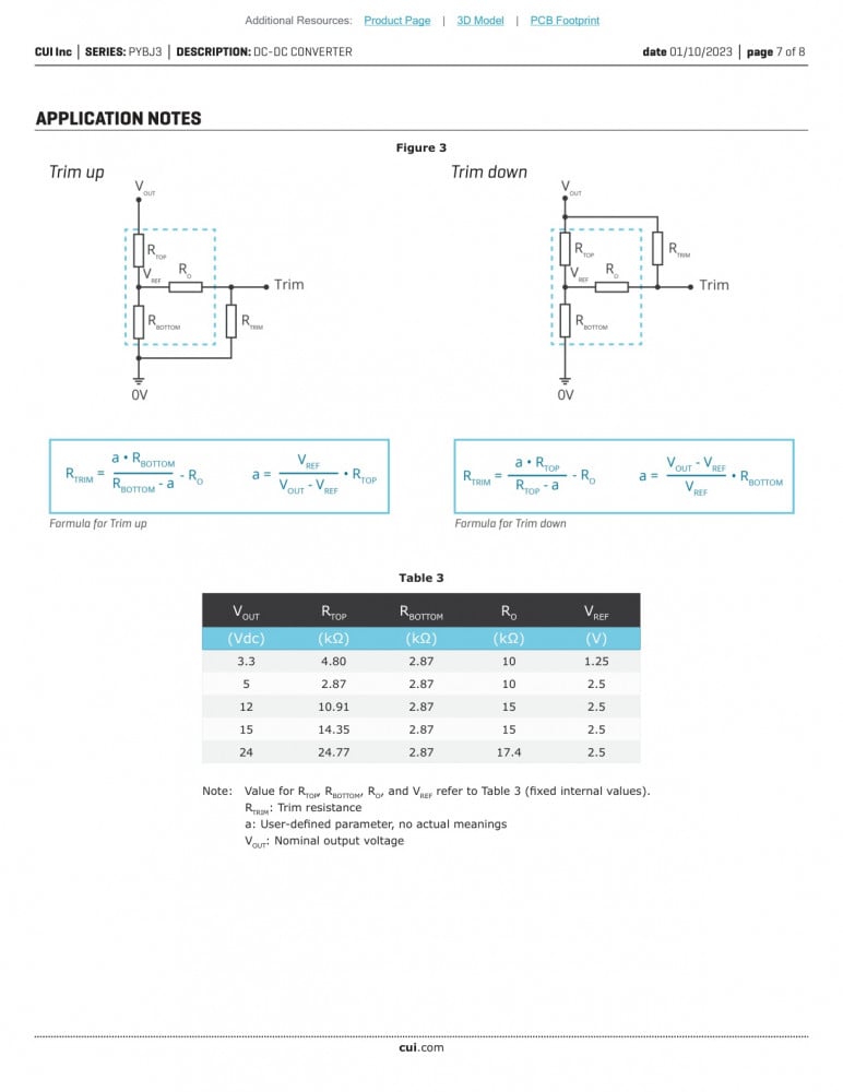PYBJ3 datasheet page 7