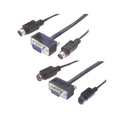 L-com CTL3VGAMF-10BR D-Sub Cable Assembly
