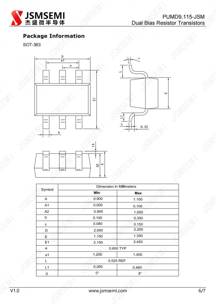 PUMD9,115-JSM datasheet page 6