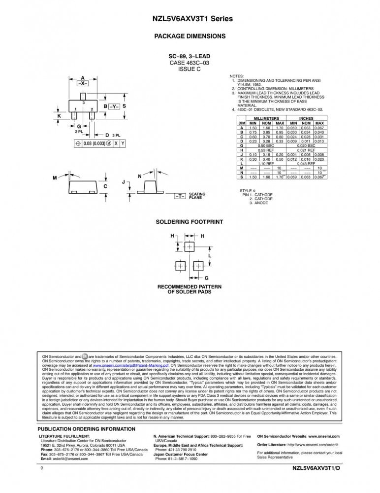 NZL6V8AXV3T1G datasheet page 6