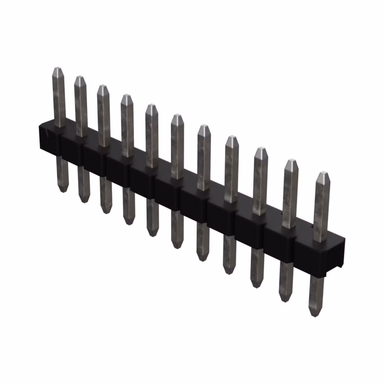2.00mm Pitch Milli-Grid Header, Vertical, Through Hole, Breakaway, 11 Circuits, 2.50µm Tin (Sn) Plating, Mating Pin Length 3.70mm, Tail Length 3.00mm, Lead-Free for sale