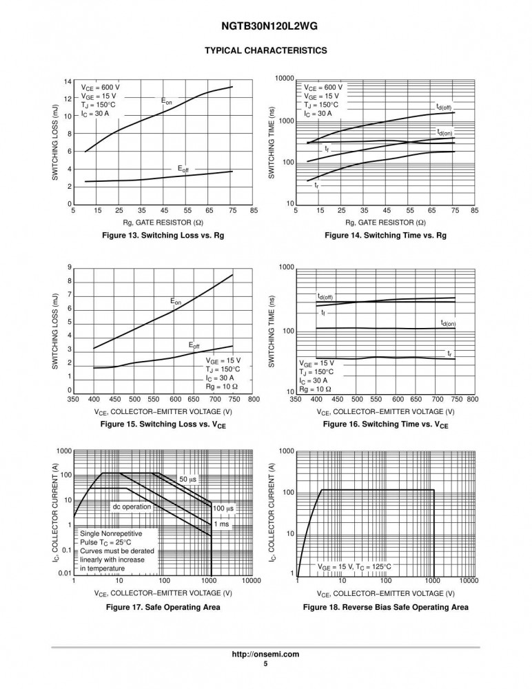 NGTB30N120L2WG datasheet page 5