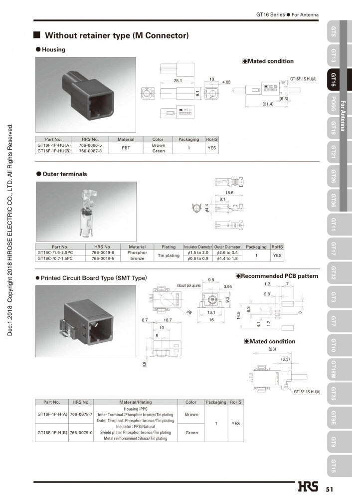 HRS GT16G documentation page 4