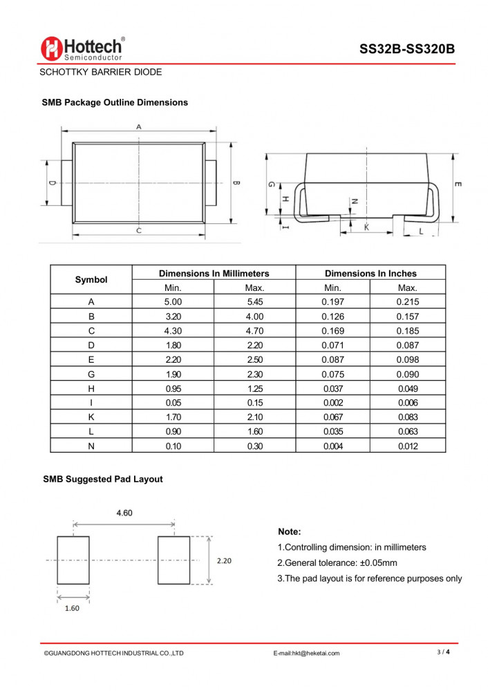 SS38B datasheet page 3