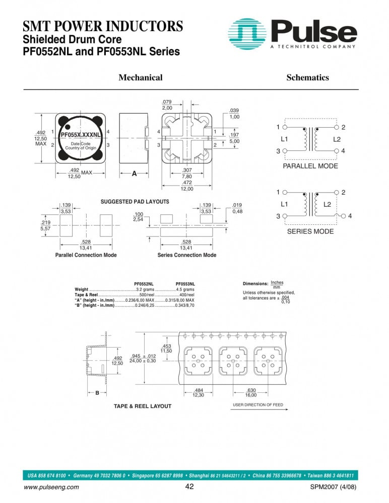 PF0553NL datasheet page 3