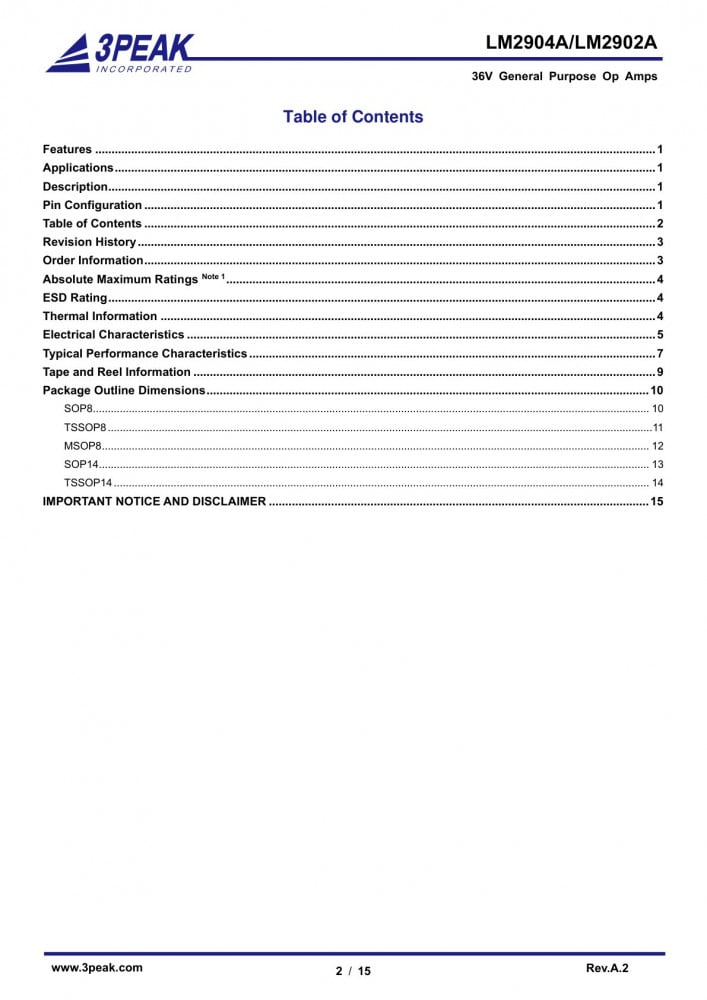 LM2902A-TR datasheet page 2