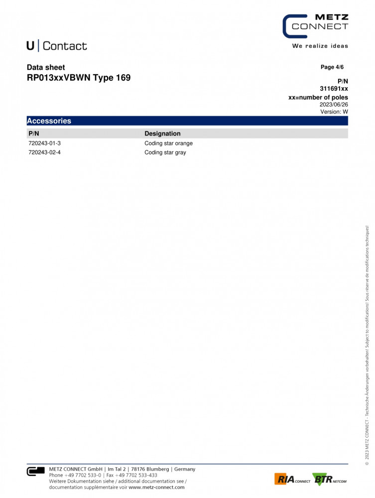 31169106 datasheet page 4