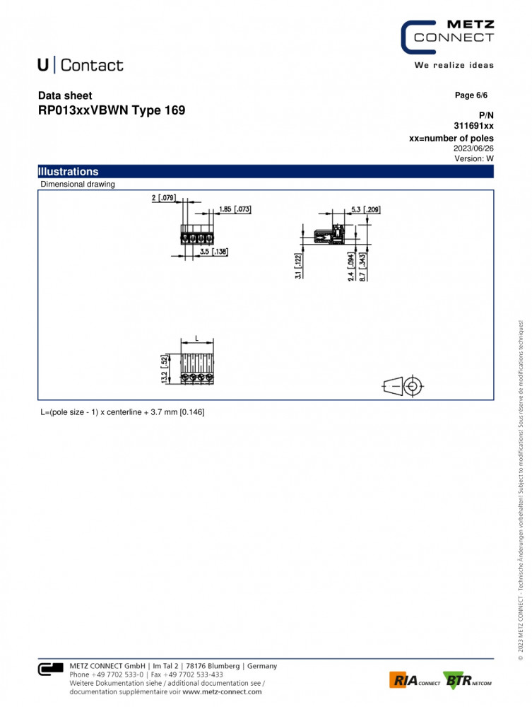31169106 datasheet page 6