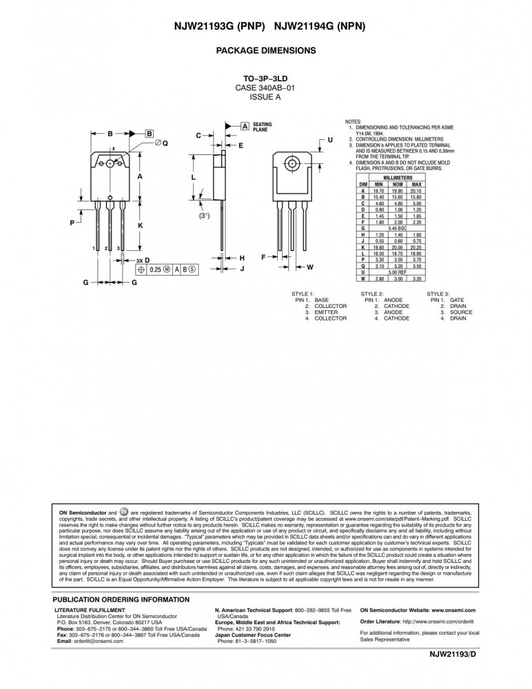 NJW21194G datasheet page 7