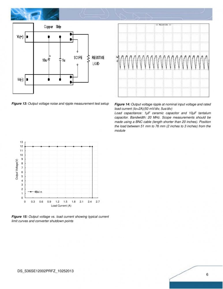 DELTA S36SE12002PRFZ datasheet page 6