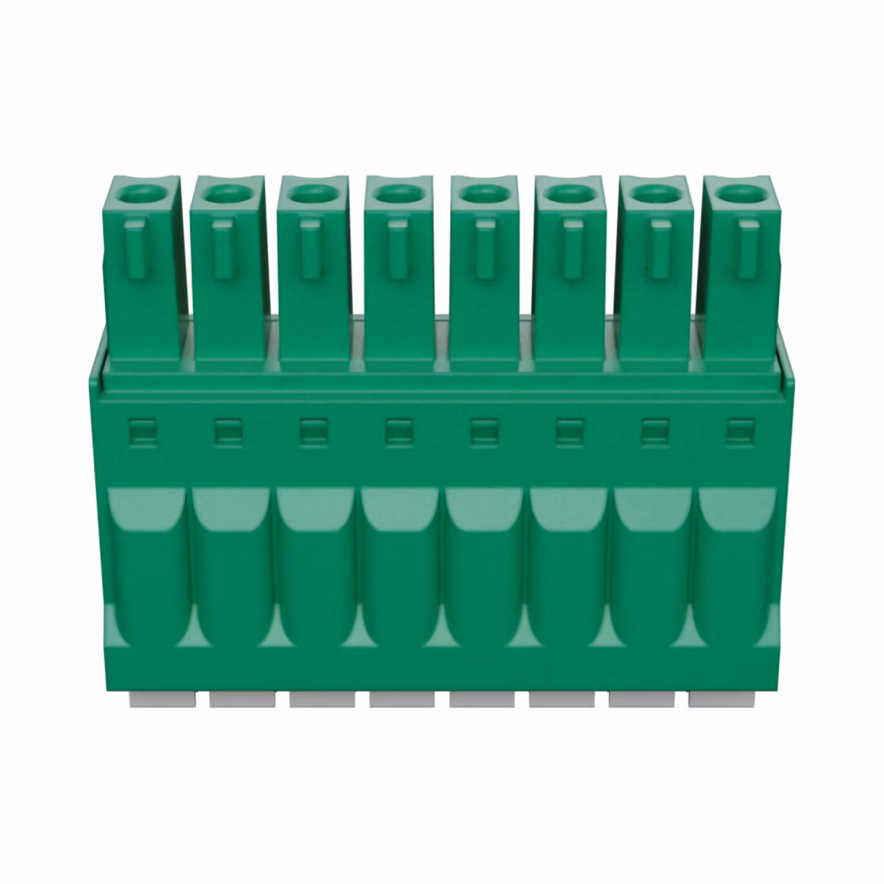 3.81mm Pitch Eurostyle Horizontal Plug, Spring Type, Single Row, 8 Circuits for sale