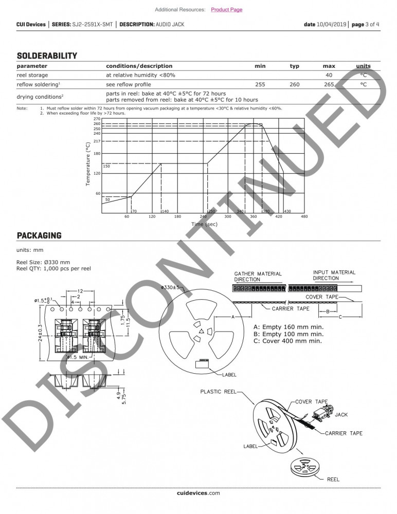 SJ2-25912B-SMT technical document page 3