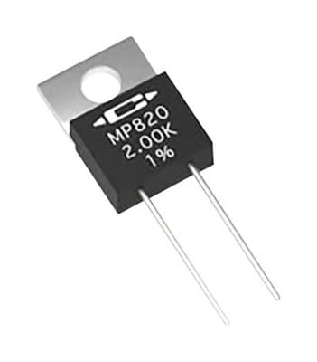 Caddock MP825-1.00K-1% Through Hole Resistor