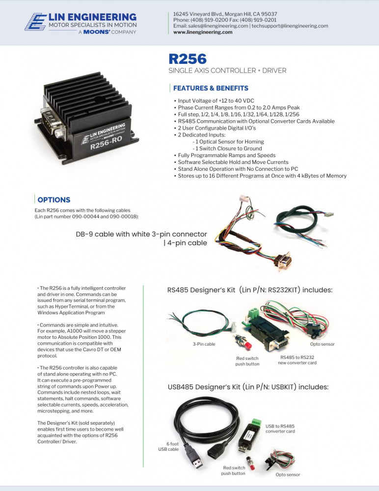 R256 technical document preview, page 1