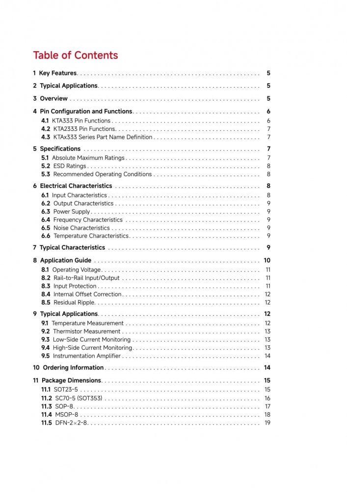 KTAx333 datasheet page 4