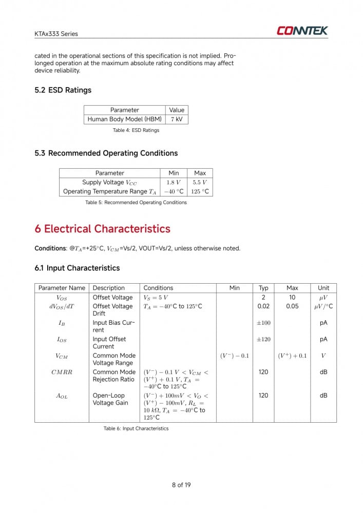 KTAx333 datasheet page 8
