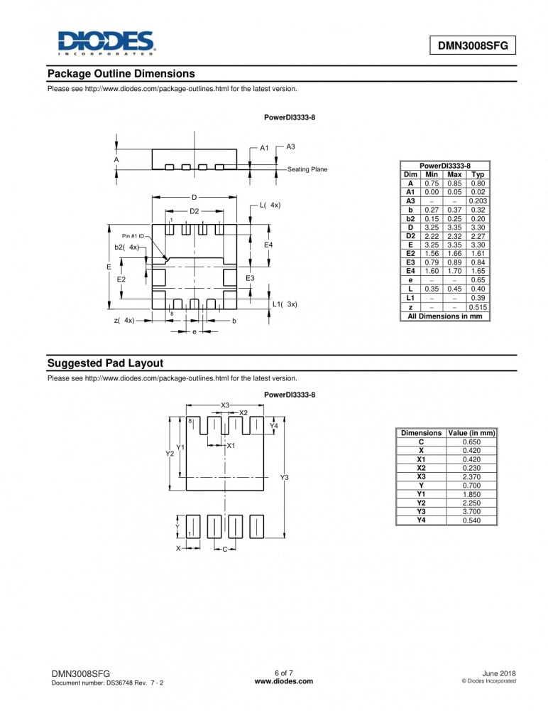 DMN3008SFG-7 datasheet page 6