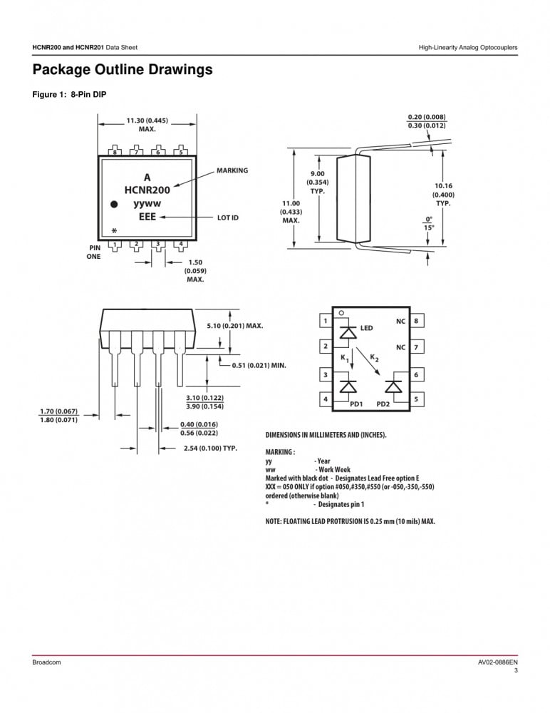 HCNR200 datasheet page 3
