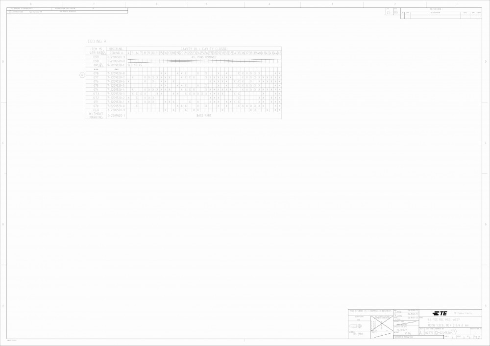 TE Connectivity 9-2209520-9 technical drawing page 3