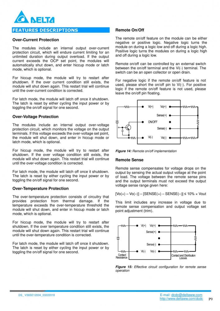 V36SE12004NRFA datasheet page 9