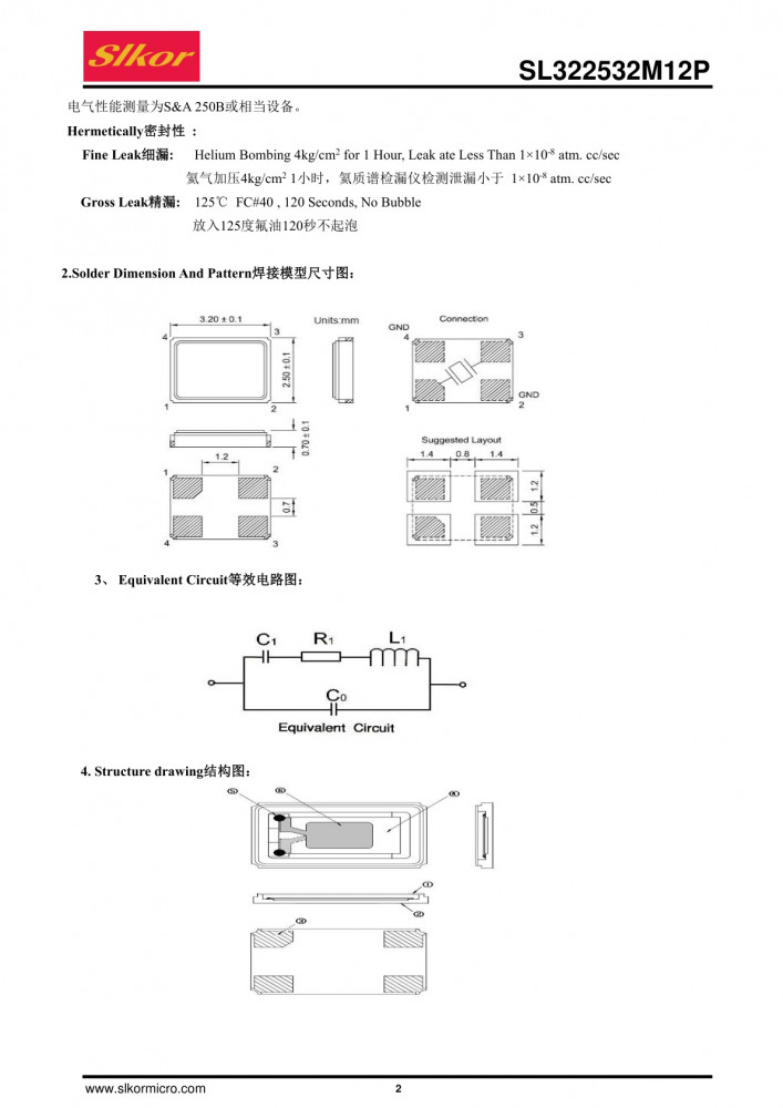 SL322532M12P technical document page 2