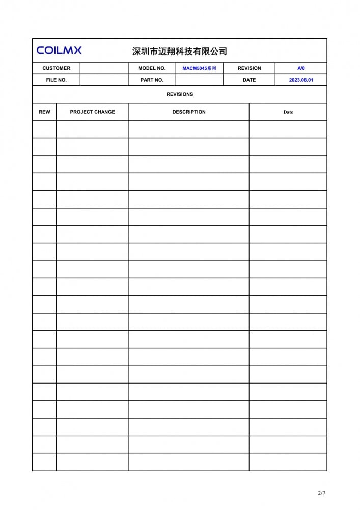 MACM5045-102 specification page 2