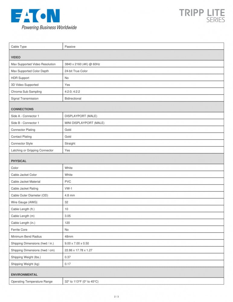 P583-010 technical document page 2