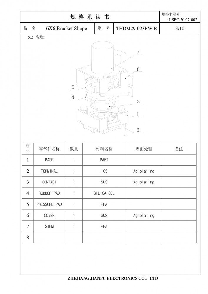 THDM29-023BW-R specification page 4
