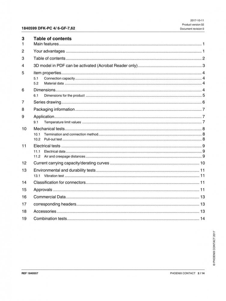 Phoenix Contact 1840599 datasheet page 2