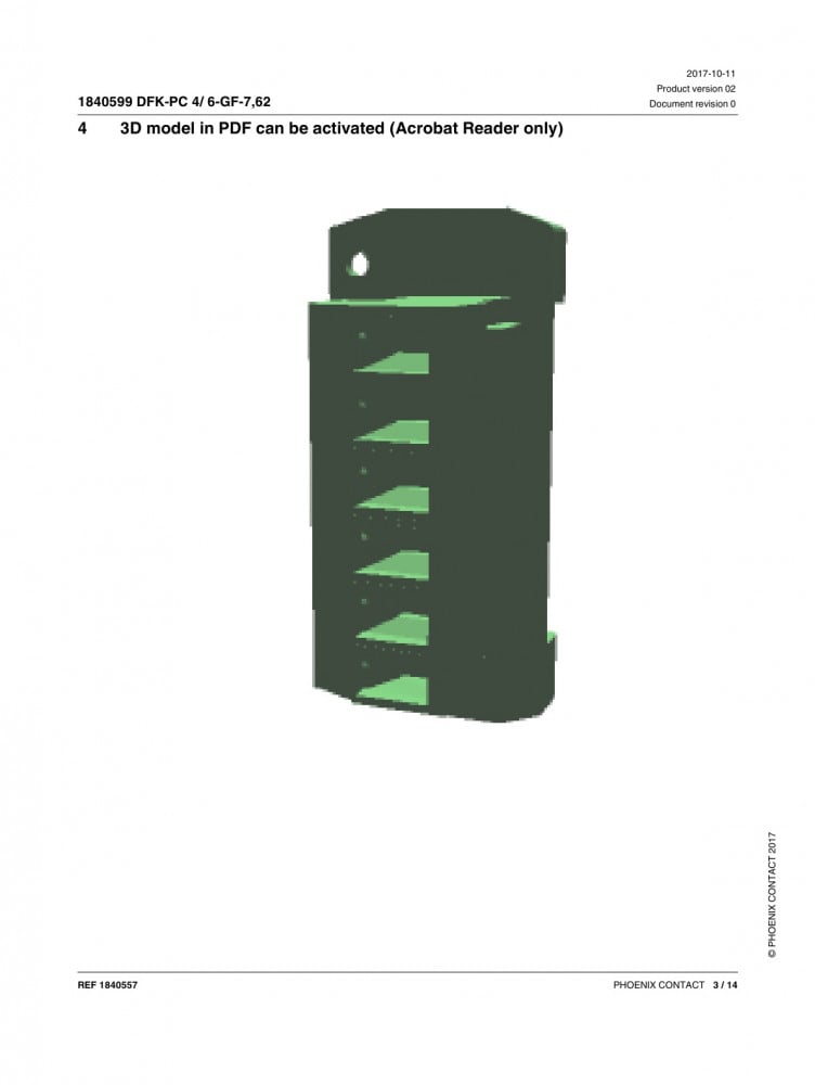 Phoenix Contact 1840599 datasheet page 3