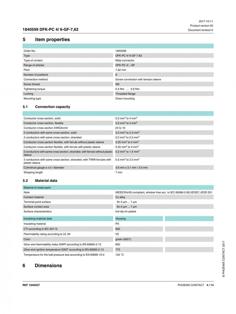 Phoenix Contact 1840599 datasheet page 4