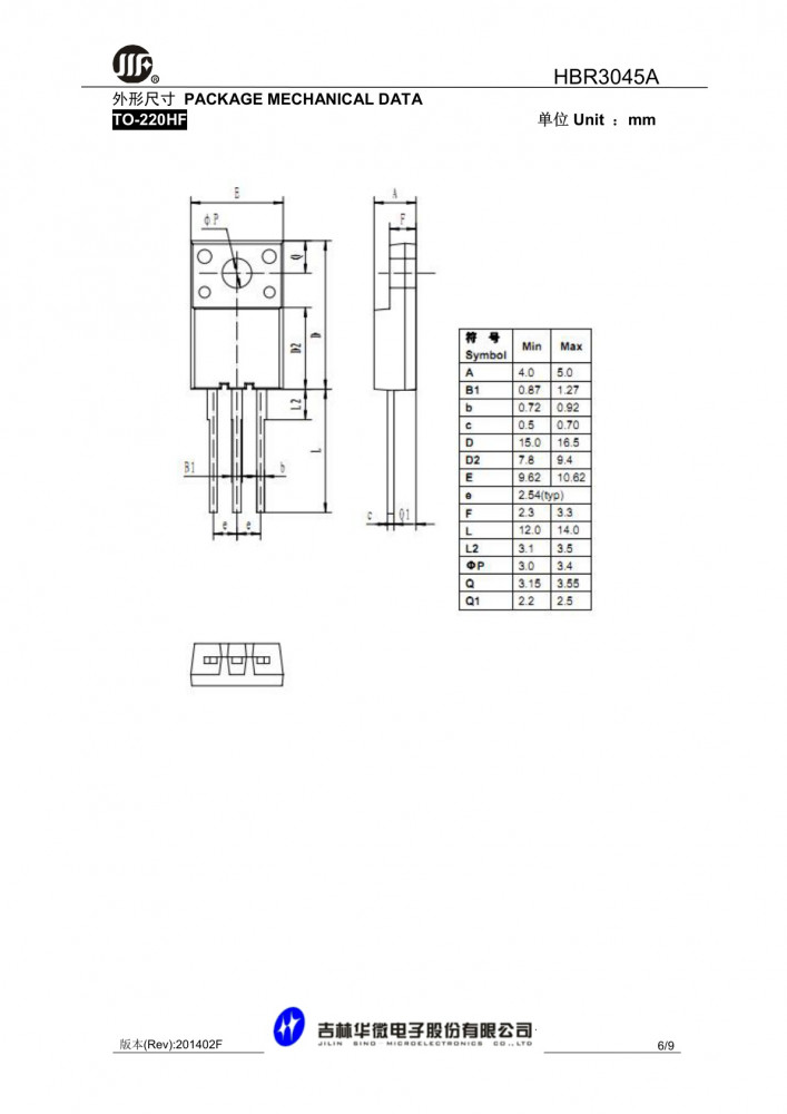 HBR3045A datasheet page 6