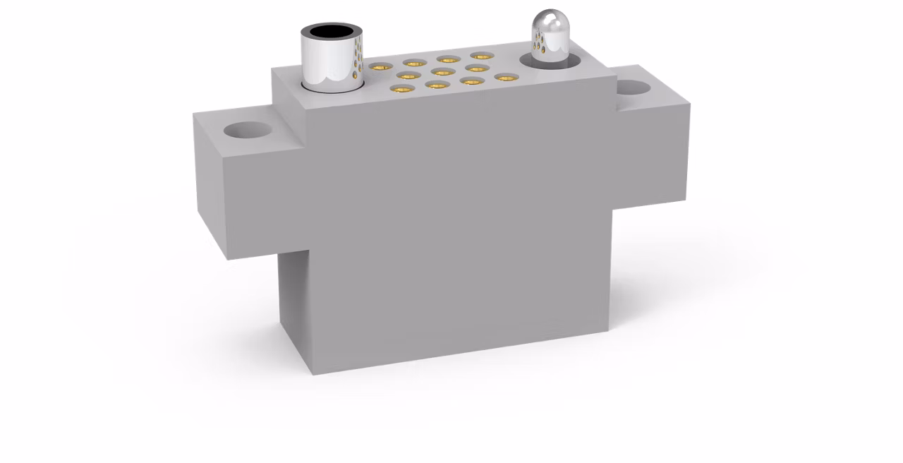 AirBorn R Series, Rectangular, Plastic, 3 Row, Crimp Removable Cable Mount Receptacle, 47 Circuits for sale