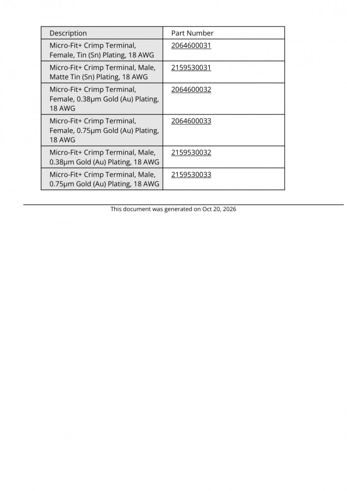 Molex tooling document image, page 3