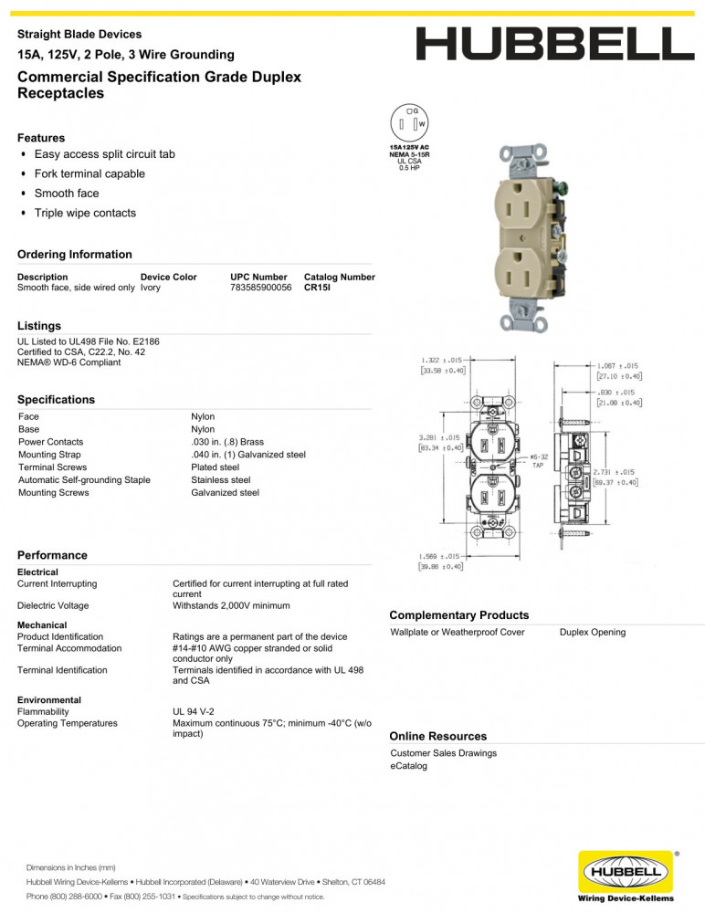 CR15I product documentation image