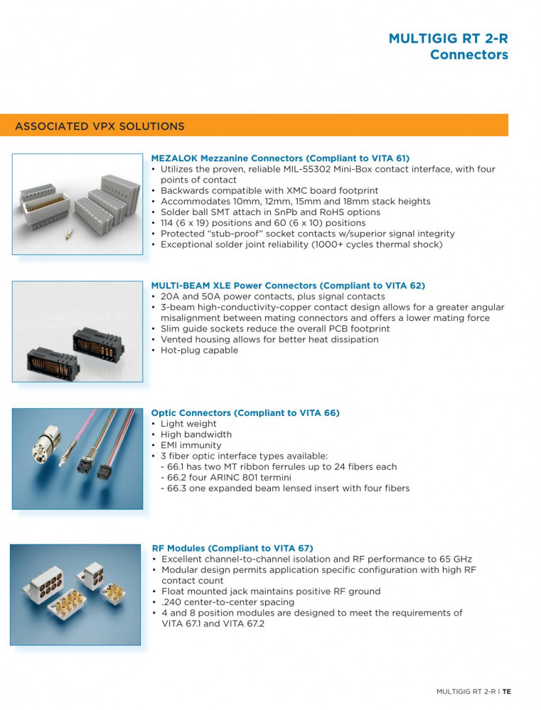 TE Connectivity MULTIGIG RT 2-R document page 4