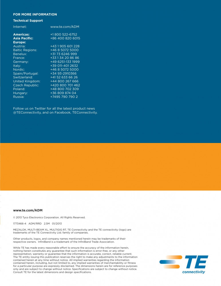 TE Connectivity MULTIGIG RT 2-R document page 6