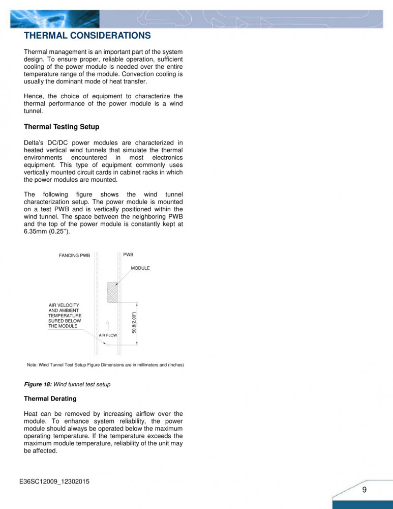 DELTA E36SC12009NRFA datasheet page 9